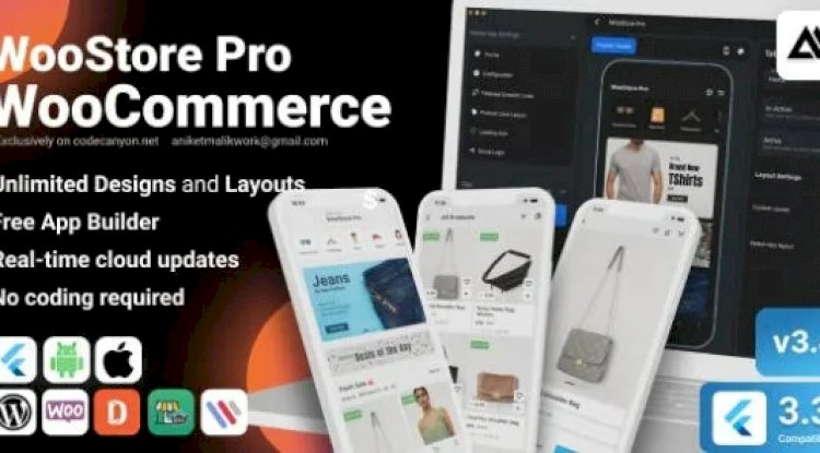 WooStore Pro WooCommerce v3.5.0 – Flutter Full App E-commerce with Multi Vendor Marketplace ...
