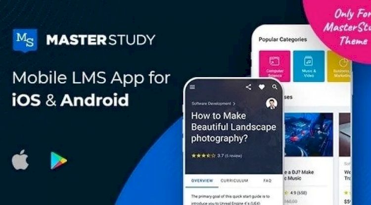 MasterStudy LMS Mobile App v2.2.0 – Flutter iOS & Android App Source - Null Scripts
