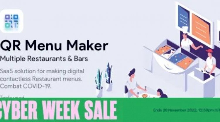 QR Menu Maker v3.4.0 – SaaS – Contactless QR Restaurant Menus PHP Script - Null Scripts