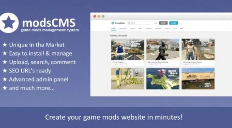 Modscms V11 Game Mods Php Script Free Null Scripts