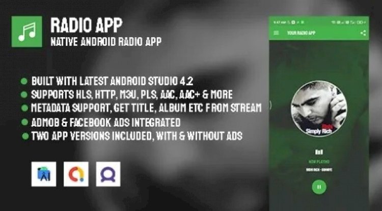 Radio App v3.0 – Native Android Radio App with AdMob & Facebook Ads ...