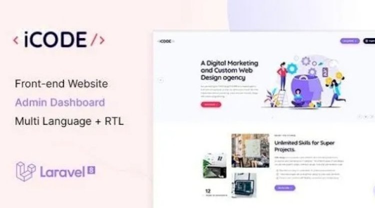 Icode V10 Multipurpose Website Cms And Creative Agency Management System Php Script Null Scripts