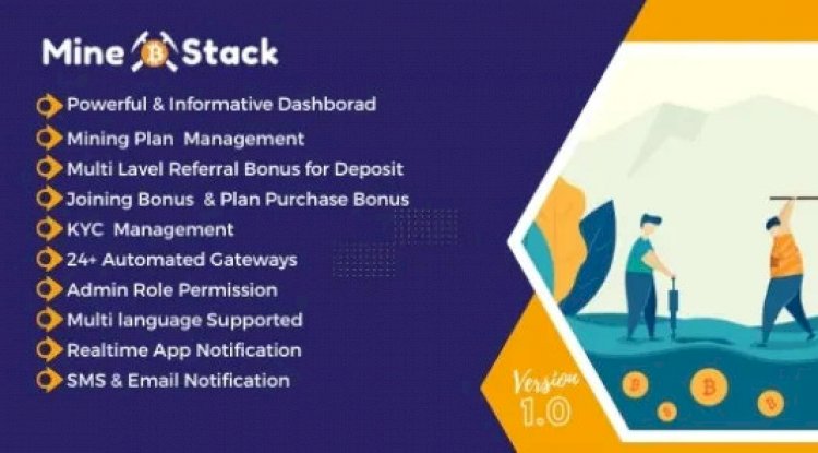 MineStack v1.0 – A Cloud Mining Platform PHP Script - Null Scripts