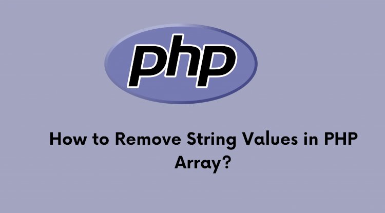 How to Remove String Values in PHP Array? - Null Scripts